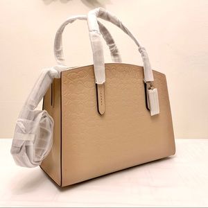 Coach | Bags | Coach Charlie Carryall In Signature Leather | Poshmark